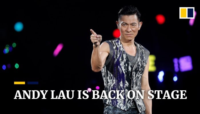 Canto-pop legend Andy Lau back on stage in Hong Kong | South China ...