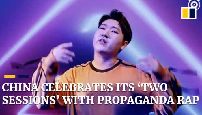 China celebrates its ‘two sessions’ with propaganda rap | South China ...