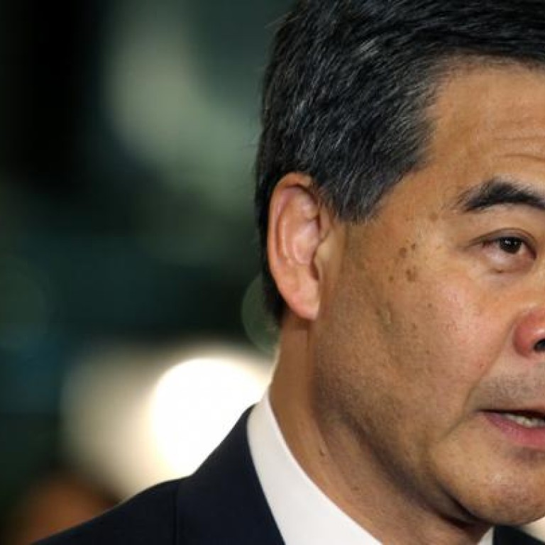 Leung's popularity at new low, polls show | South China Morning Post