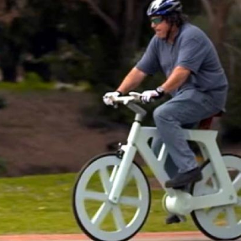 Cardboard bicycle can change the world, says Israeli inventor | South ...