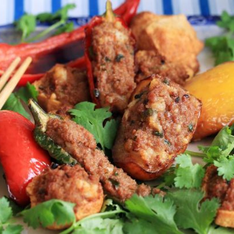 Stuffed vegetable recipes - for Chinese veg and capsicums | South China ...