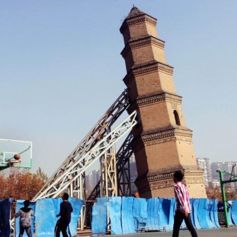 China's leaning tower 'stable at present' | South China Morning Post