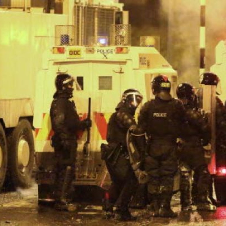 Bus torched, plastic bullets fired in Northern Ireland riots | South ...