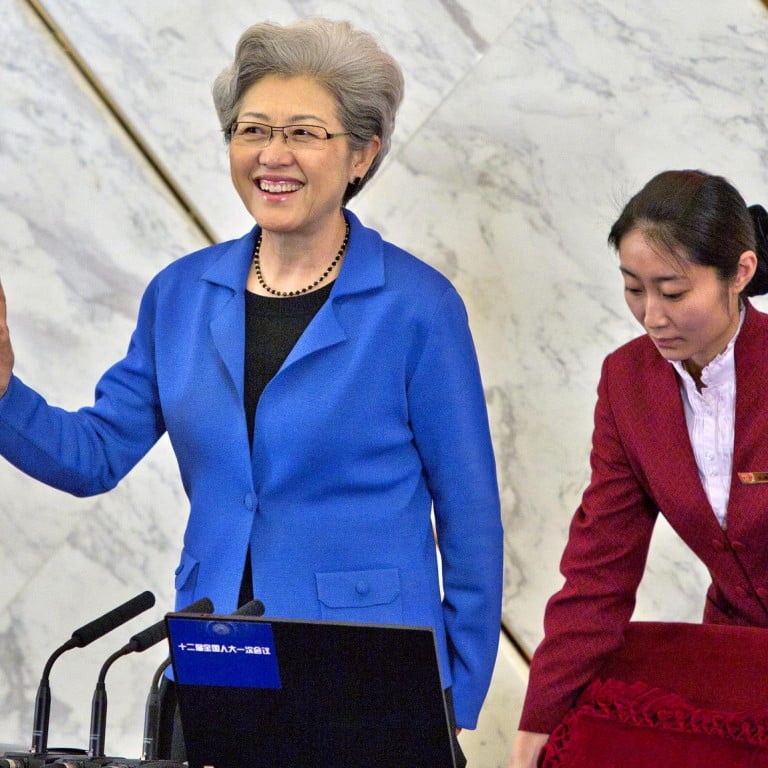 Fighting words from first NPC spokeswoman Fu Ying | South China Morning ...
