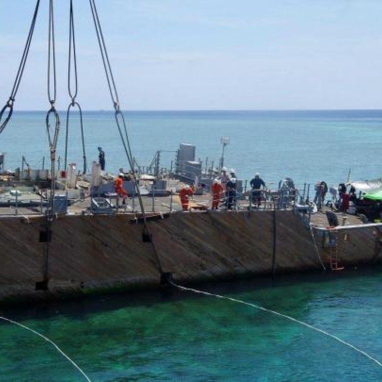 US Navy ship removed from Philippines reef | South China Morning Post