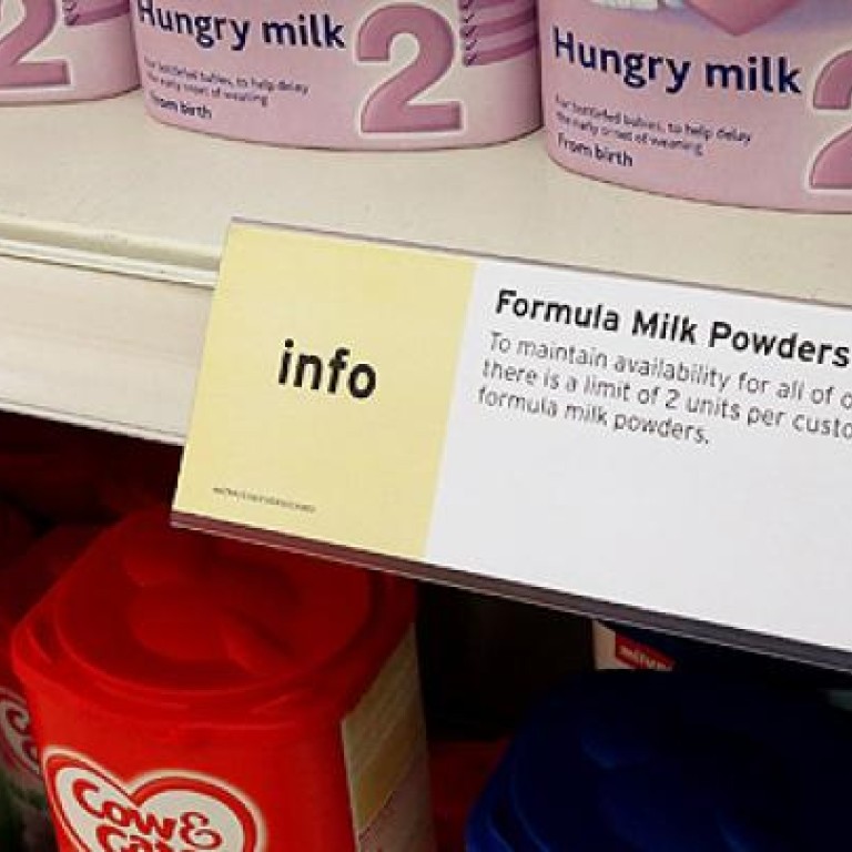 Chinese dealers strip shelves of baby milk worldwide | South China ...