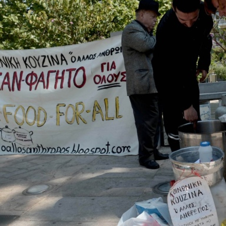 Crisis-hit Greece sees rise in social inequality | South China Morning Post
