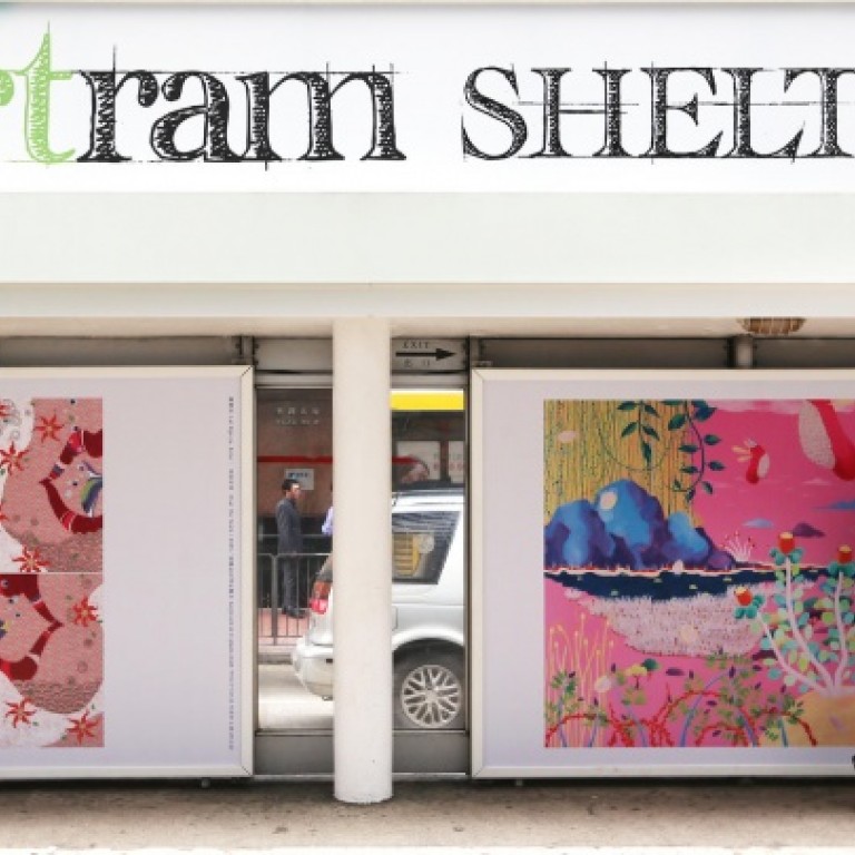 Artists bring natural touch to tram shelters | South China Morning Post