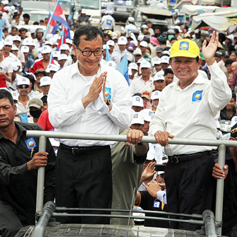 Cambodian opposition leader Sam Rainsy barred from poll | South China ...