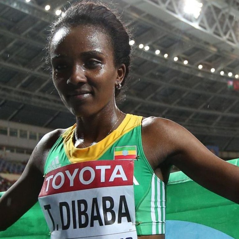 Dibaba wins 10,000m title with final blast | South China Morning Post