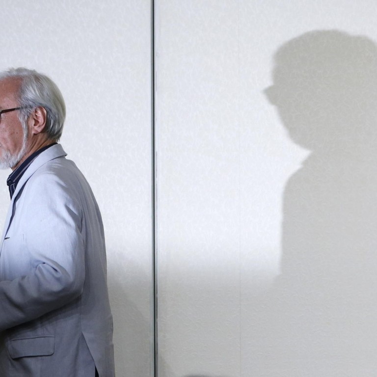 'I've reached my limit,' says acclaimed animator Hayao Miyazaki as he ...