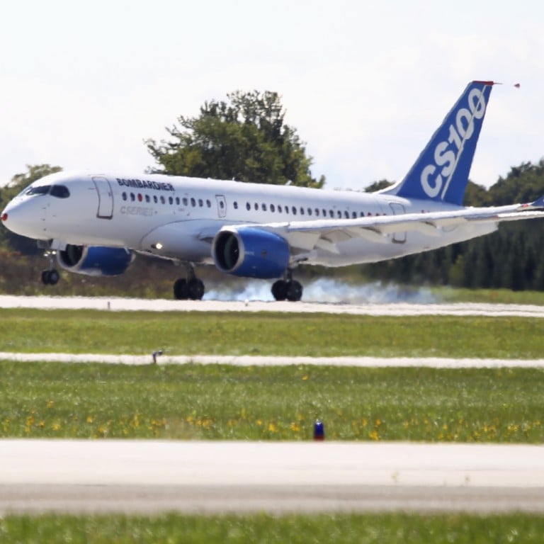 Bombardier’s all-new CSeries makes inaugural flight | South China ...