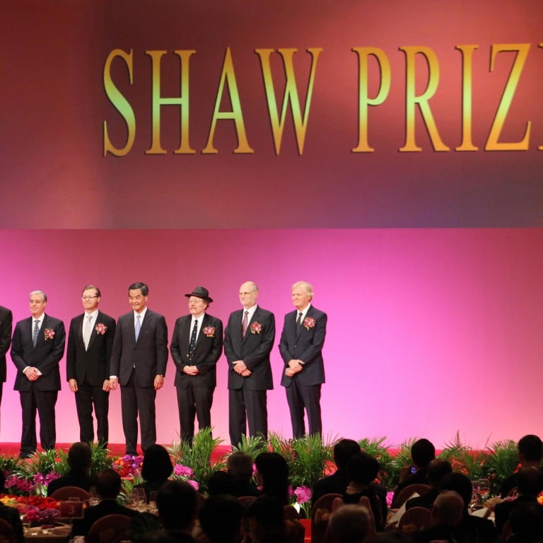 2013 winners of the Shaw Prize | South China Morning Post