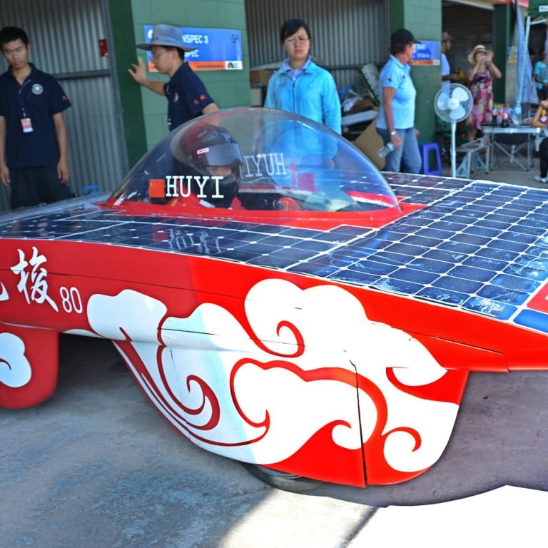 China team makes debut in global solar energy race | South China ...