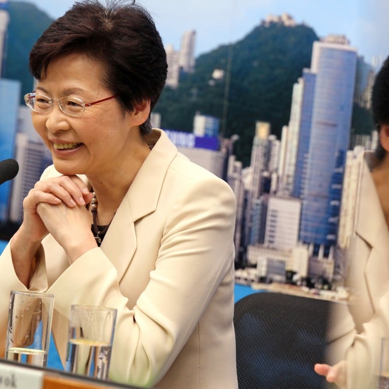 Carrie Lam faces critics on government's approach towards poverty ...