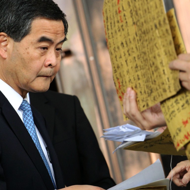 EXCO's HKTV talks are confidential says Leung Chun-Ying, as his ...