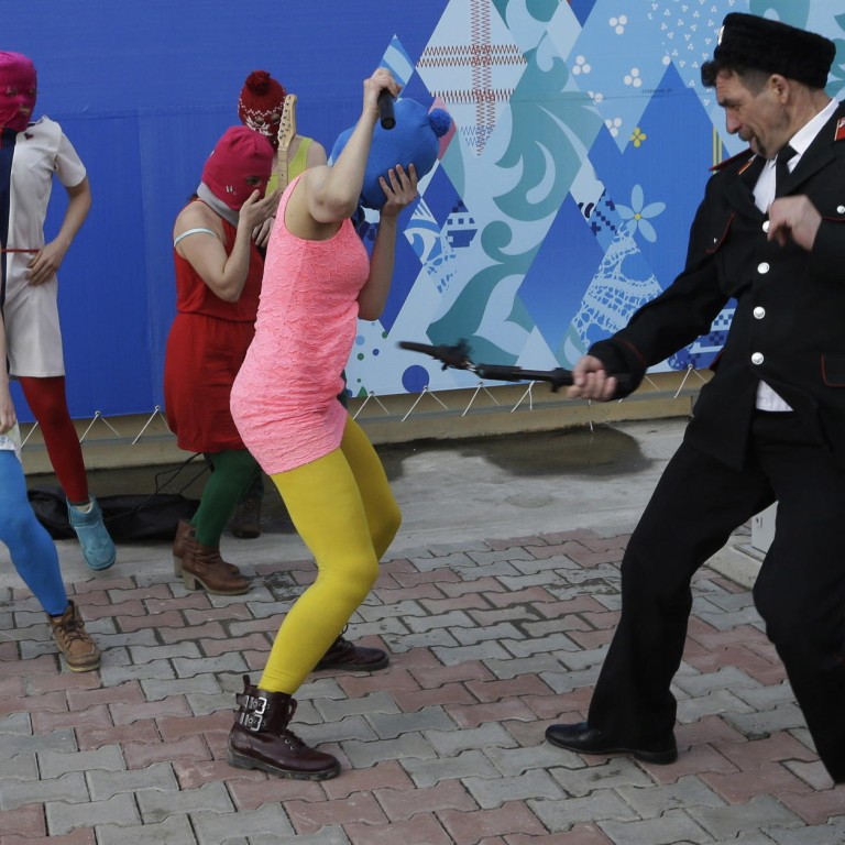 Pussy Riot hit back after horsewhip attack with video blasting Putin ...