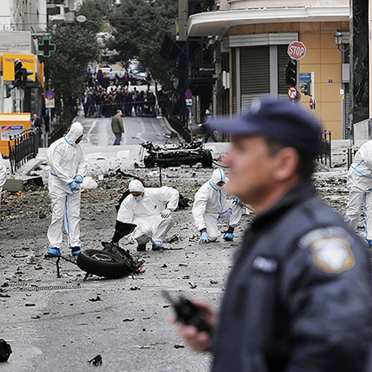 Car bomb explodes outside Greek central bank building | South China ...
