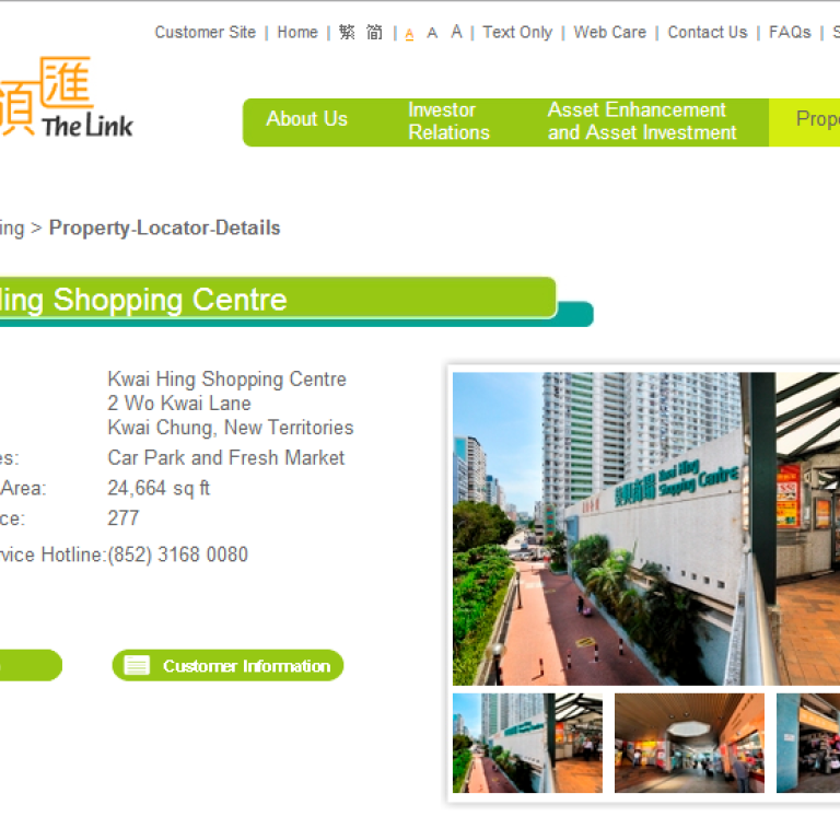 Link Reit sells four malls for HK$1.24b | South China Morning Post