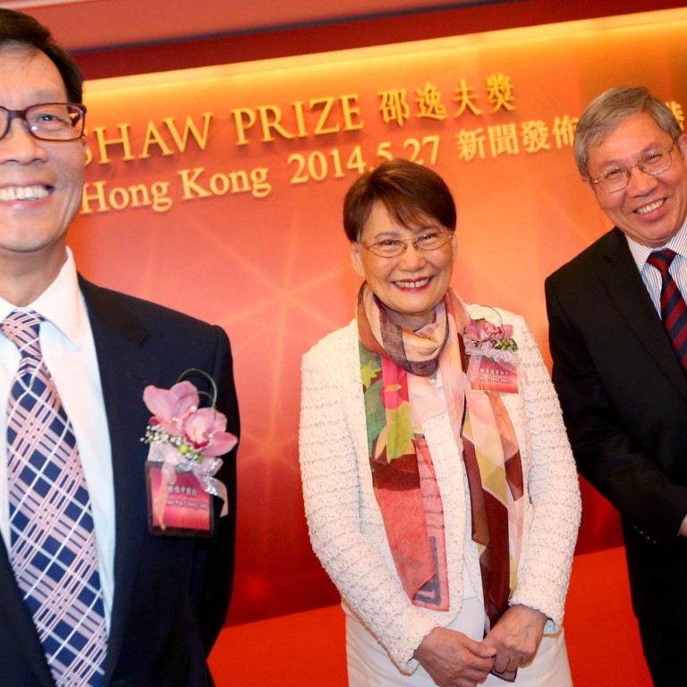 Shaw scientists 'driven by curiosity' | South China Morning Post