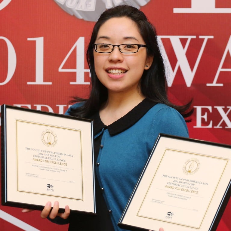 Post reporter Lana Lam honoured for scoop on whistle-blower Edward ...