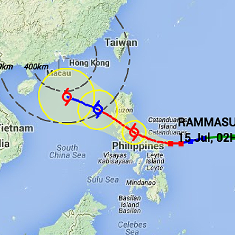 Thousands evacuated and flights grounded as Typhoon Rammasun closes in ...