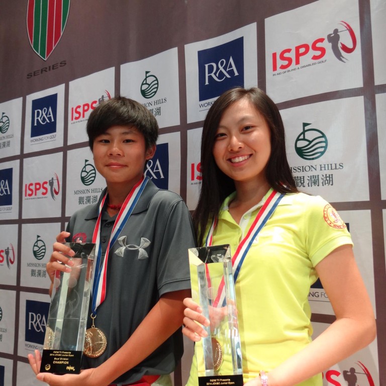 Teenagers sizzle to win Hong Kong leg of Faldo Series | South China ...