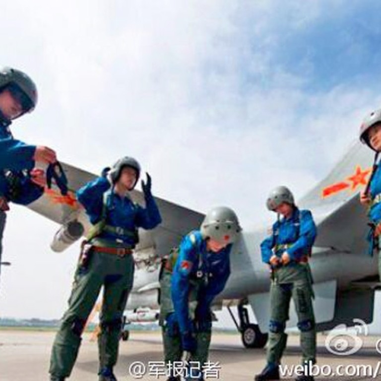 Fighter pilots show their right stuff in PLA air force drills | South ...