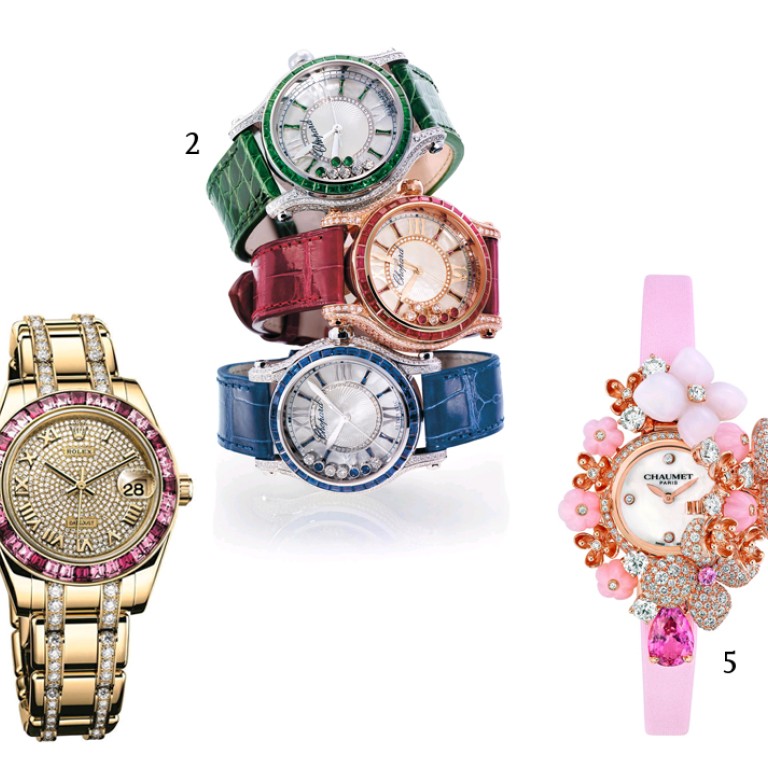 Colourful and elegant watches for the ladies | South China Morning Post