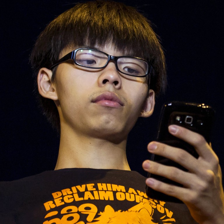 Student protest leader Joshua Wong makes three birthday wishes as he ...