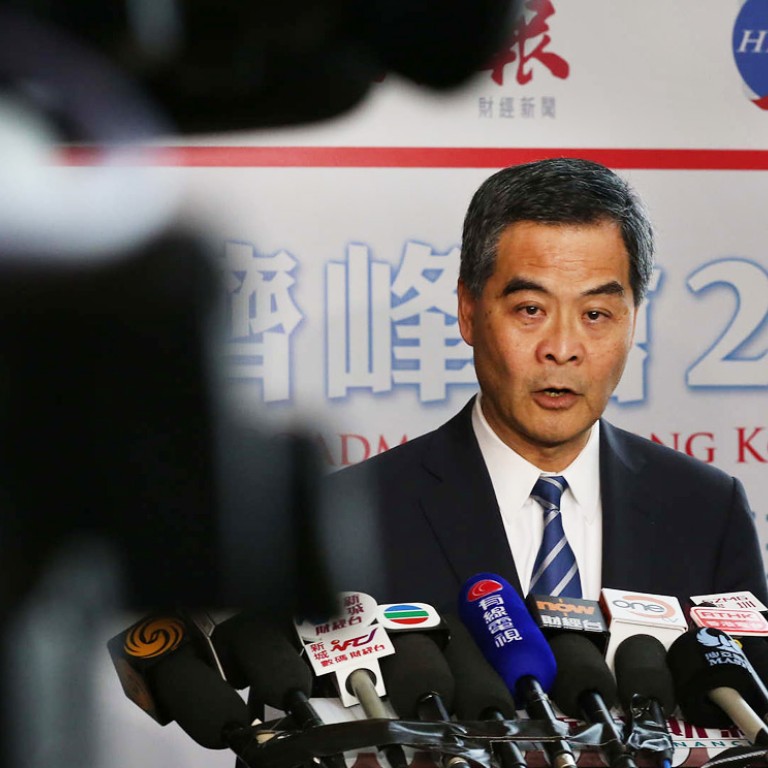 C.Y. Leung issues strongest warning yet to Occupy Central protesters ...