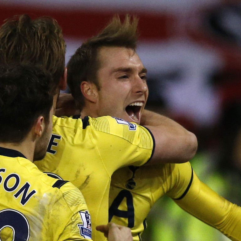 Christian Eriksen fires Spurs into League Cup final against Chelsea ...