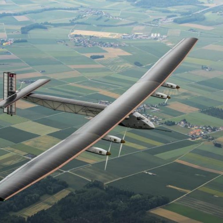 35,000km journey with no fuel: Swiss pilots attempt first solar-powered ...