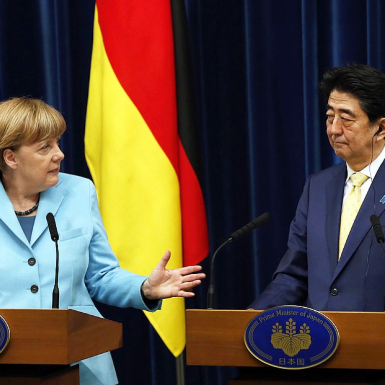 German Chancellor Merkel reminds Japan to deal with history of second ...