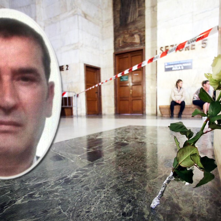 Gunman opens fire at Italian court killing his lawyer, co-defendant and ...