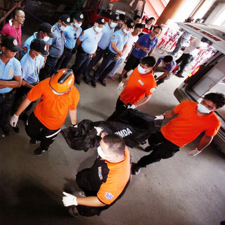 Families of Manila factory fire victims 'agreed to US$3,000 settlement ...