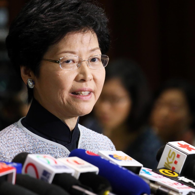 Where's the toilet? Hong Kong's 'Iron Lady' Carrie Lam tells children ...