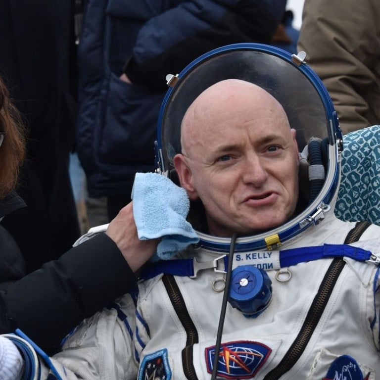 ‘We did it!’: Two spacemen return to Earth after almost a year in orbit ...