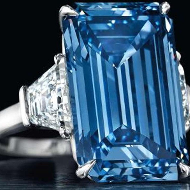 Largest blue diamond ever to auction for US$45m | South China Morning Post