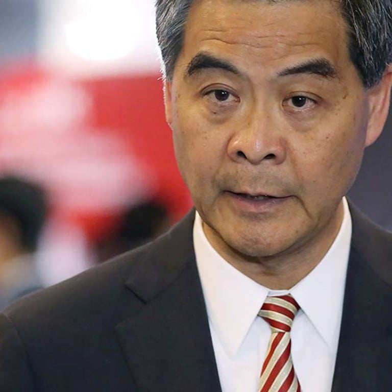 No need for Hong Kong independence talk, says Chief Executive Leung ...