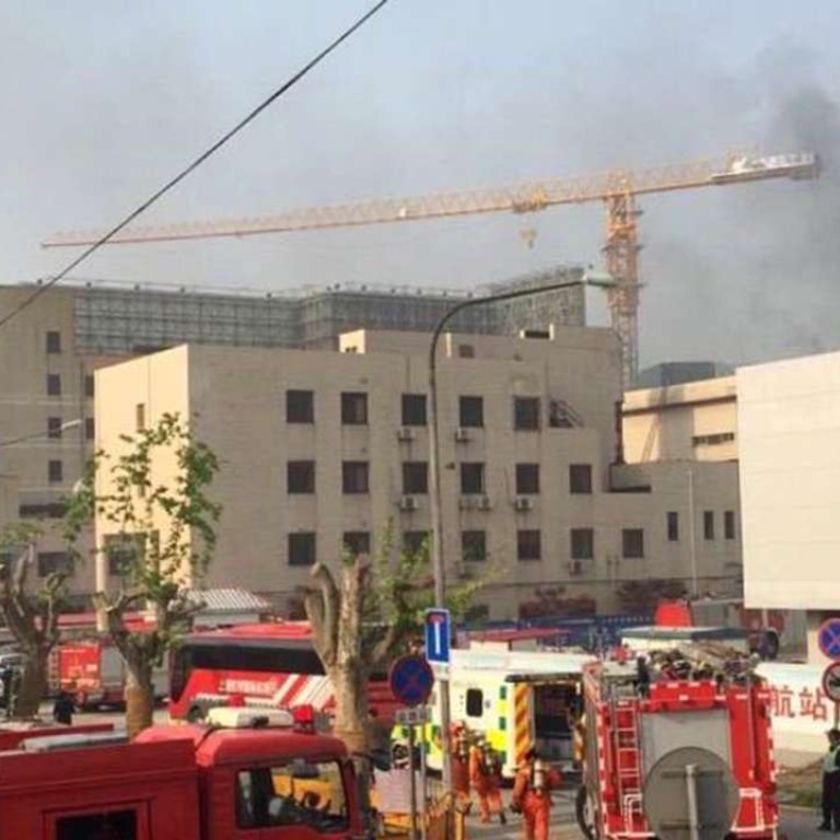 Two killed in fire at Shanghai Hongqiao airport | South China Morning Post