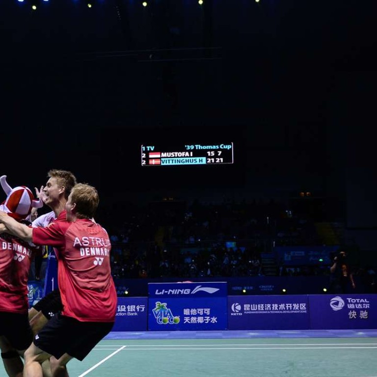 Danish delight – history for Europe as Denmark beat Indonesia in Thomas ...