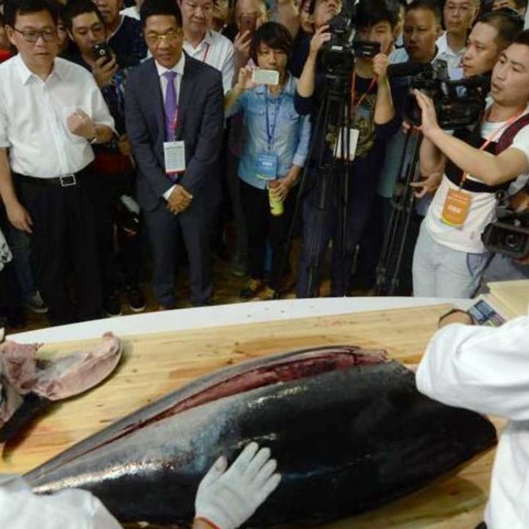 Giant tuna auctioned in China for the price of a new car | South China ...