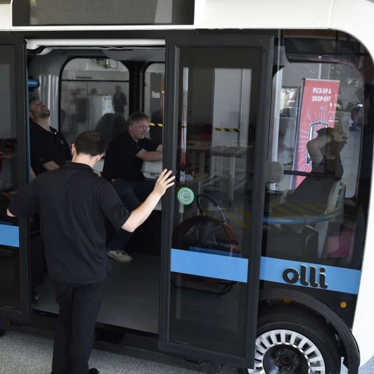 Meet Olli, a 3D-printed, self-driving minibus that could soon roll out ...