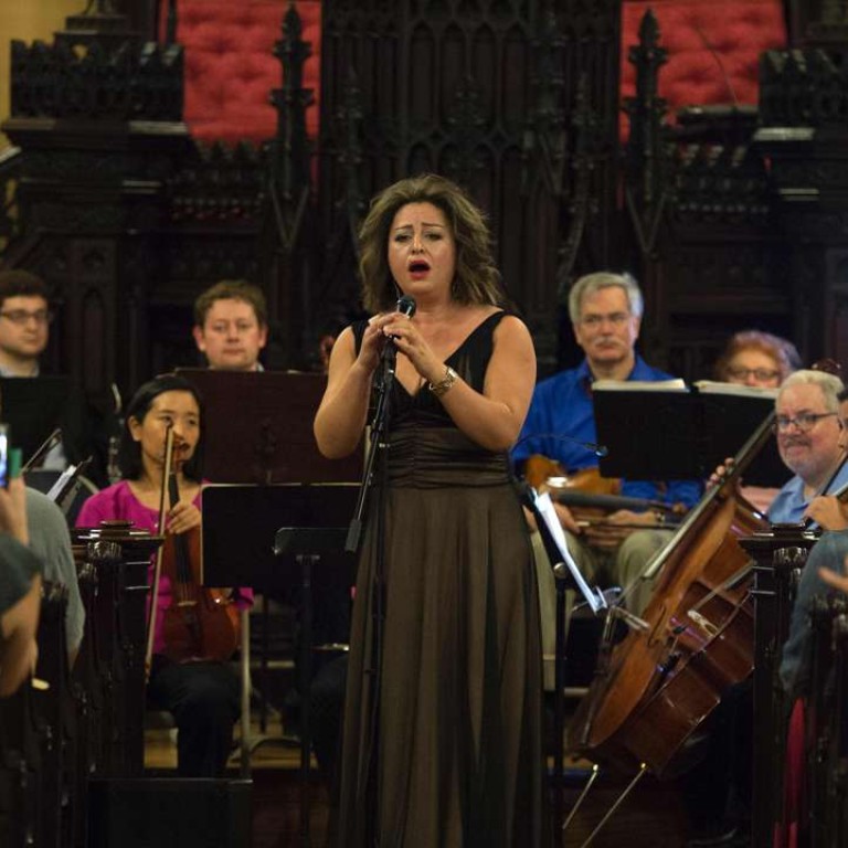 Syrian opera singer joins chorus of protest after performing with US ...
