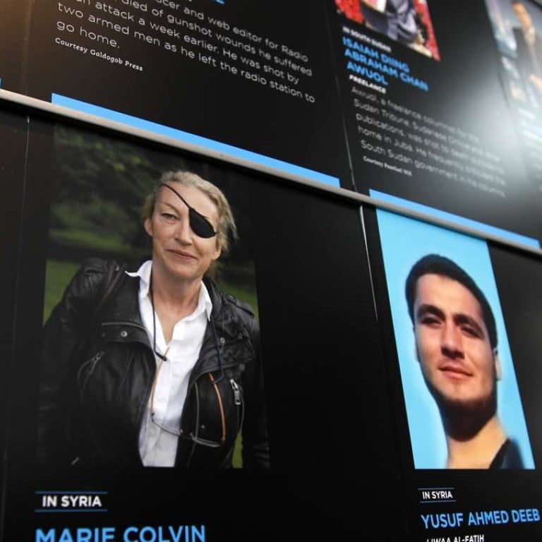 Relatives of war correspondent Marie Colvin sue Syria over her 2012 ...