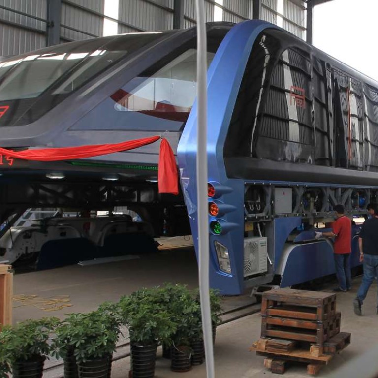 China’s ‘straddling bus’ complies with leading international standards ...