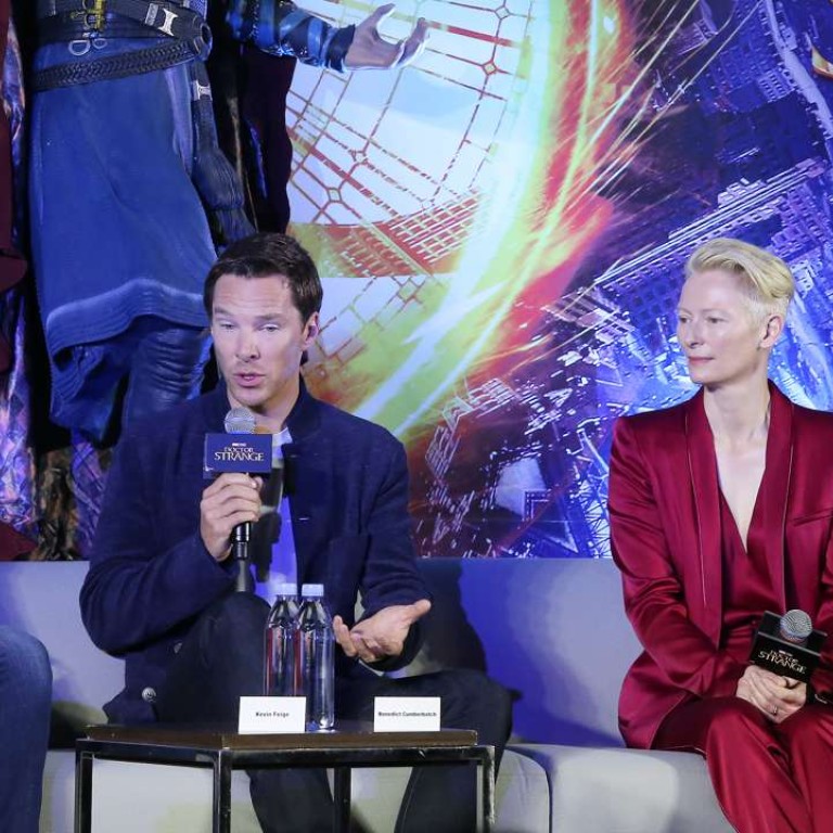 Actor Benedict Cumberbatch in Hong Kong to kick off global promotion of ...