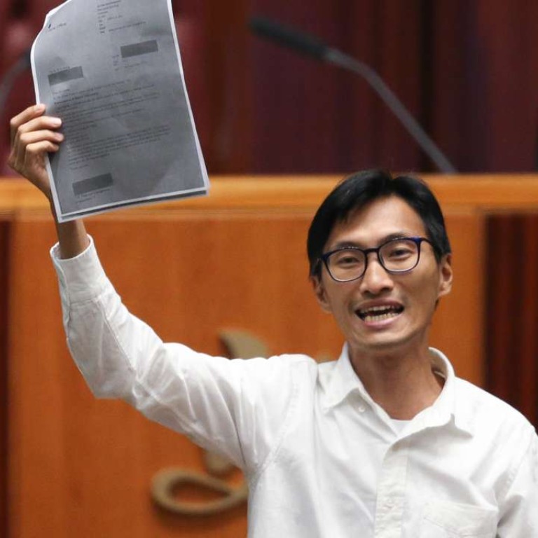 Hong Kong Legco newcomer Eddie Chu in UK to probe Andrew Leung ...