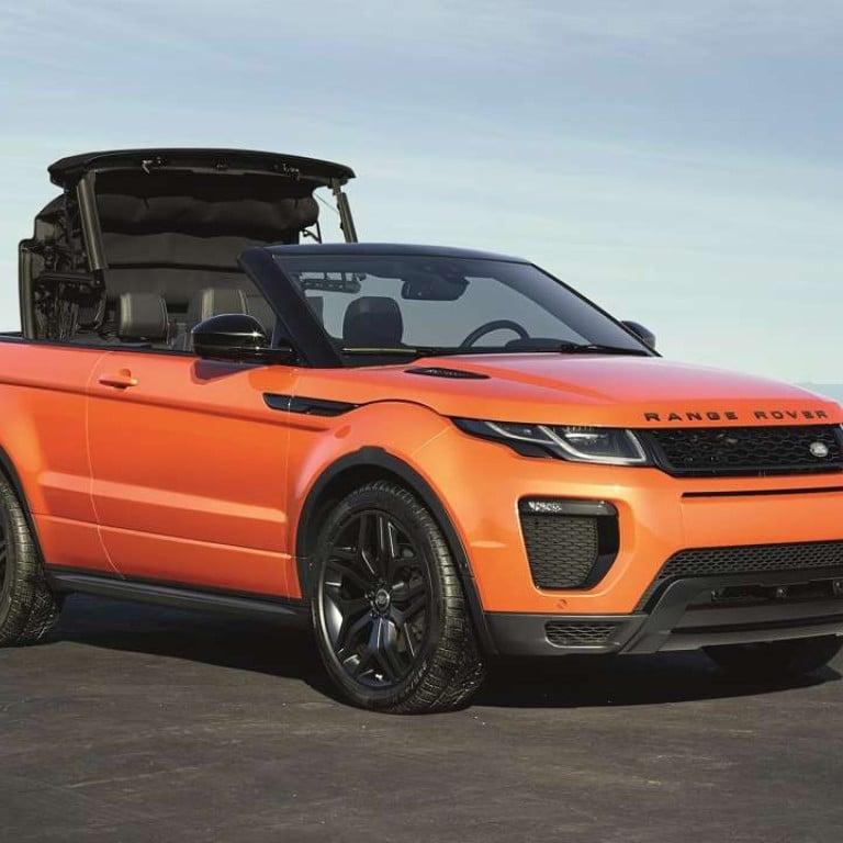 Land Rover strikes a pose with convertible four-wheel drive Range Rover ...